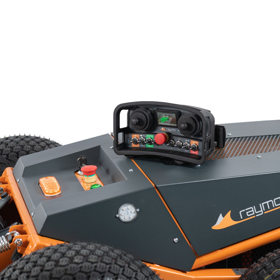 Hlavní nosič - Raymo - commercial electric and hybrid slope mower with ...